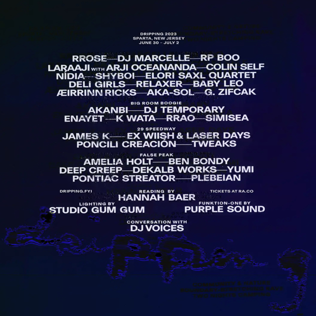 New Jersey festival Dripping enlists DJ Marcelle, Shyboi, RP Boo for ...