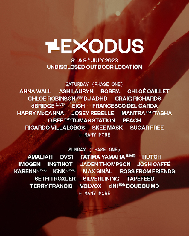 fabric reveals first names for debut festival, EXODUS · News RA