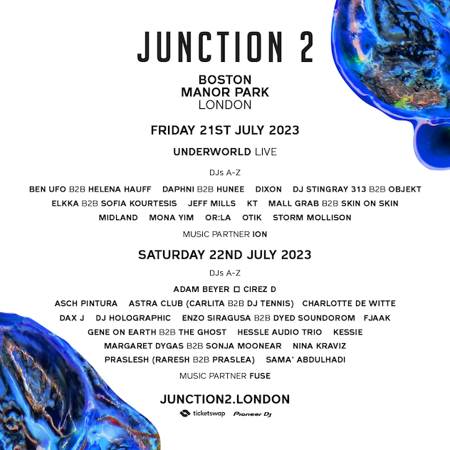 London's Junction 2 festival confirms first names, returns to Boston Manor Park in 2023 · News RA