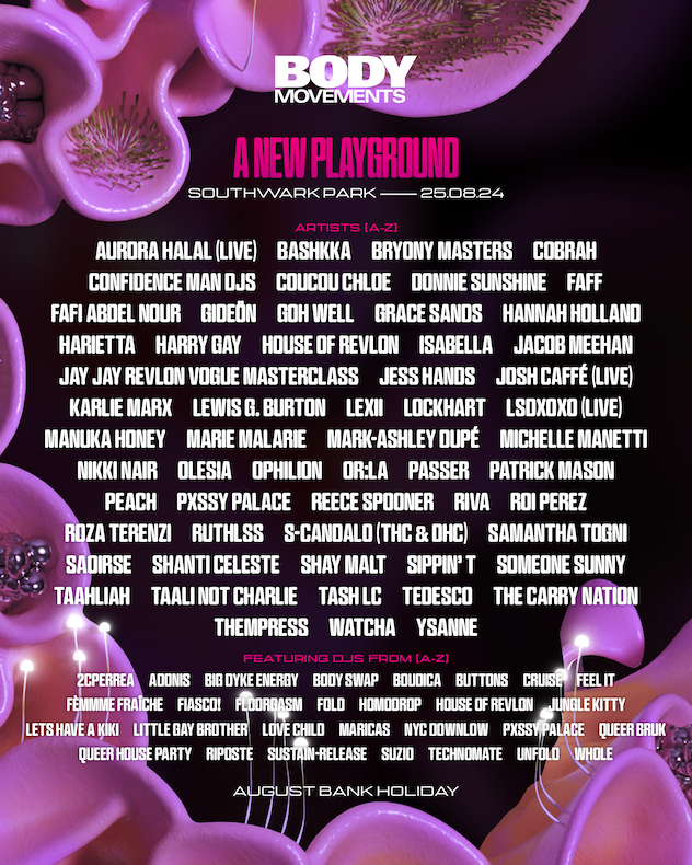 London festival Body Movements announces lineup, new outdoor site for ...